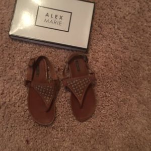 Alex Marie | Shoes | Alex Marie Brown Sandals 7m | Poshmark